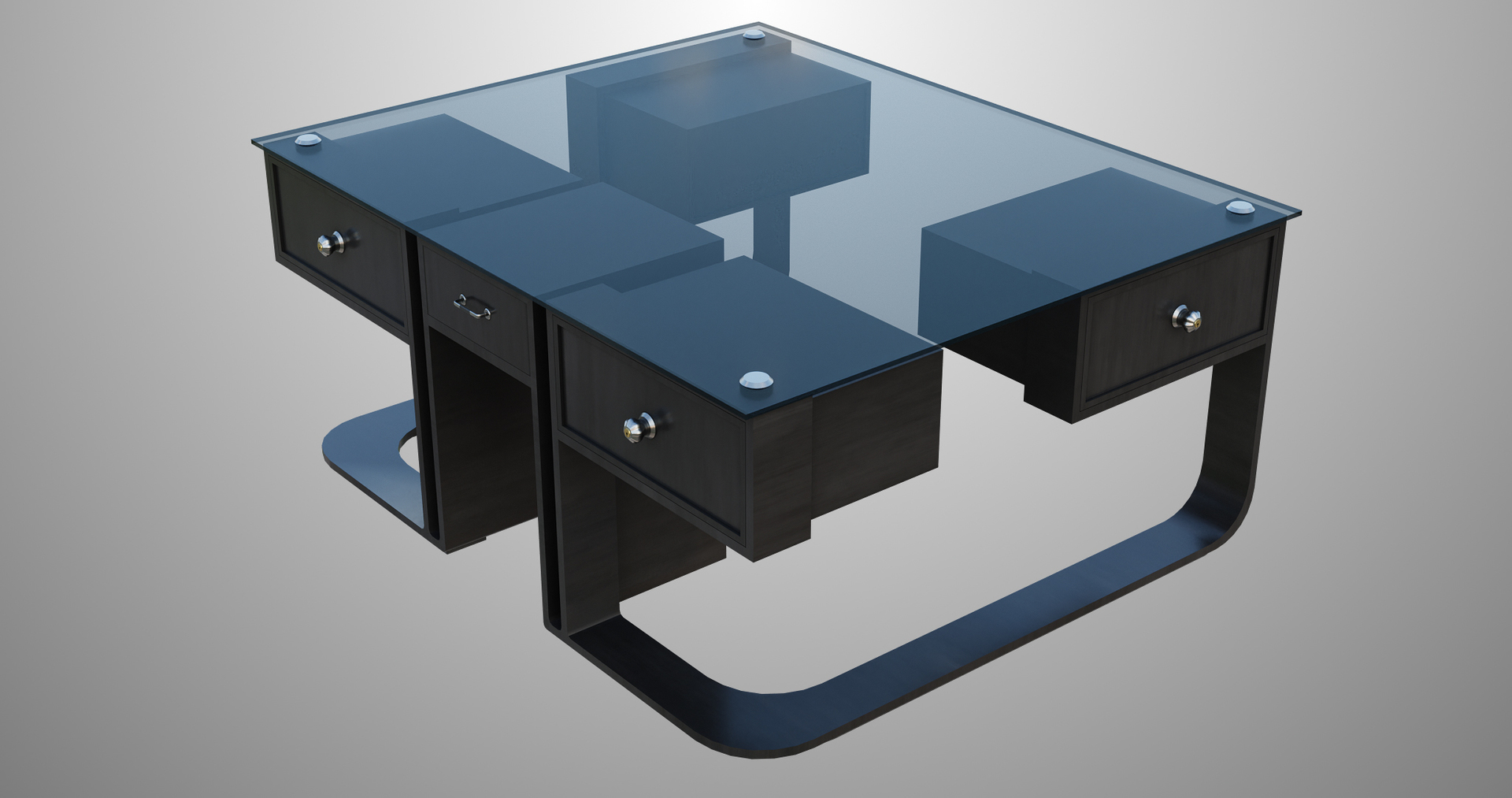 Office Galss Table 01 All PBR Unity UE Textures 3D Model - TurboSquid ...