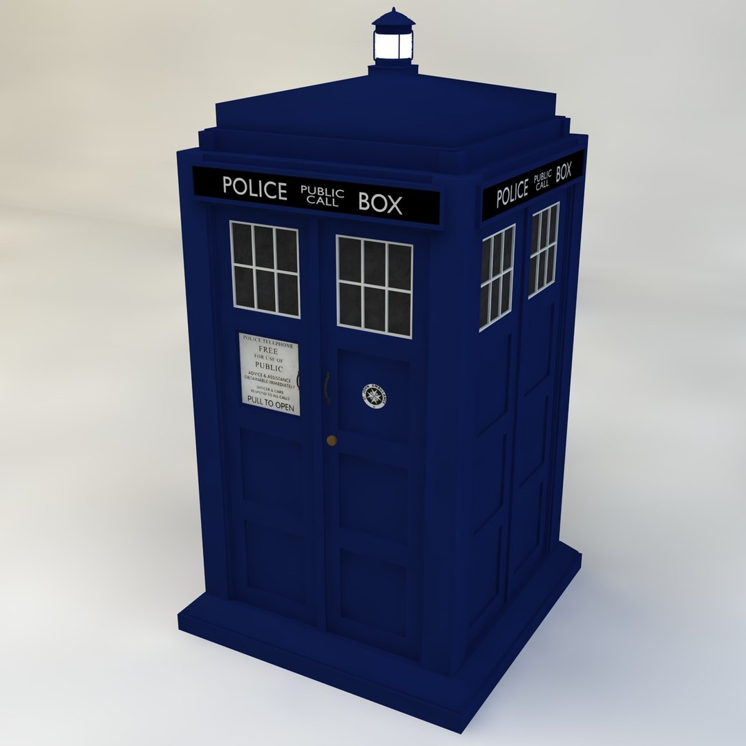 Tardis Doctor 3d Model