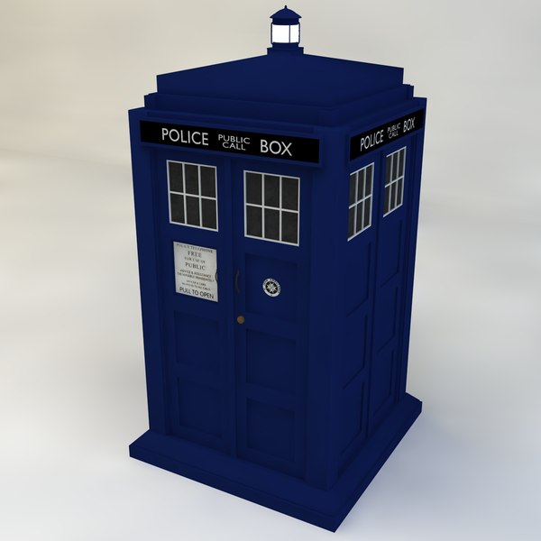 3D Tardis Models | TurboSquid