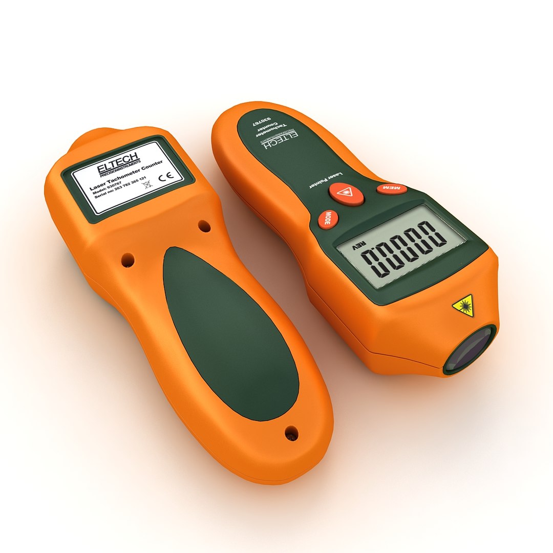 3d Laser Tachometer