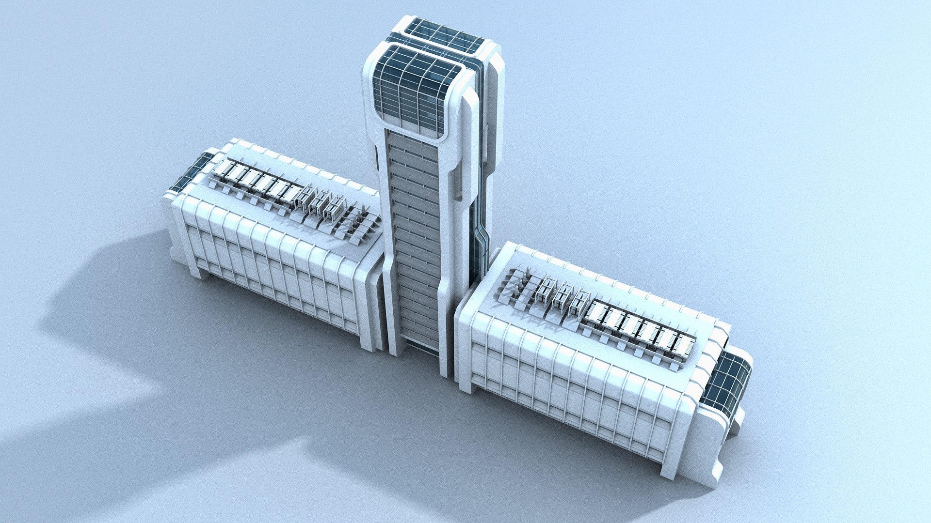 Future Building 012 3D - TurboSquid 2039533