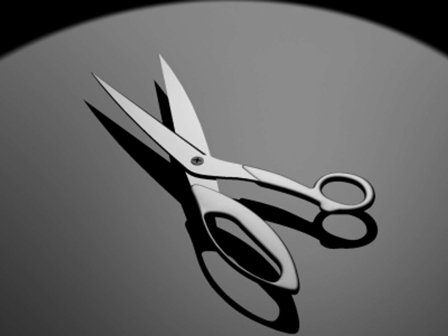 3d Scissors Model