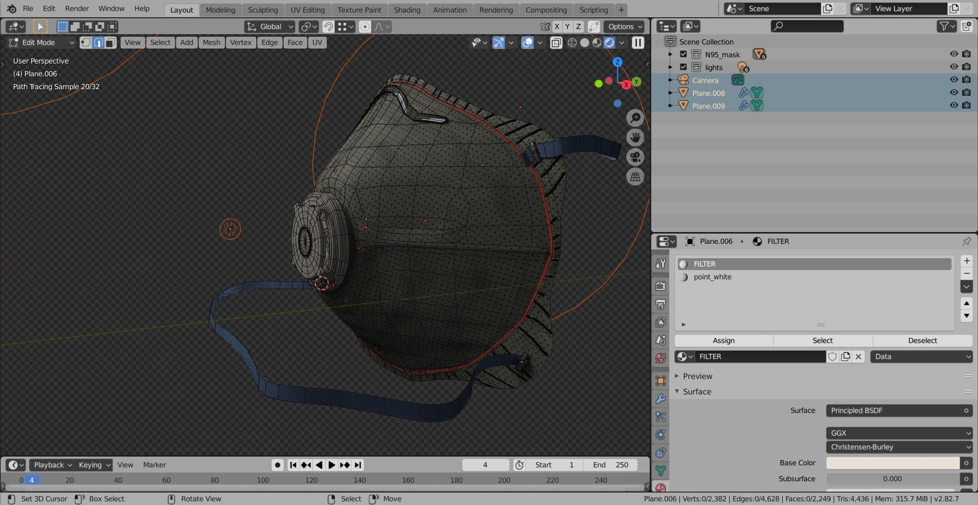 Ffp2 Mask Model - TurboSquid 1561297