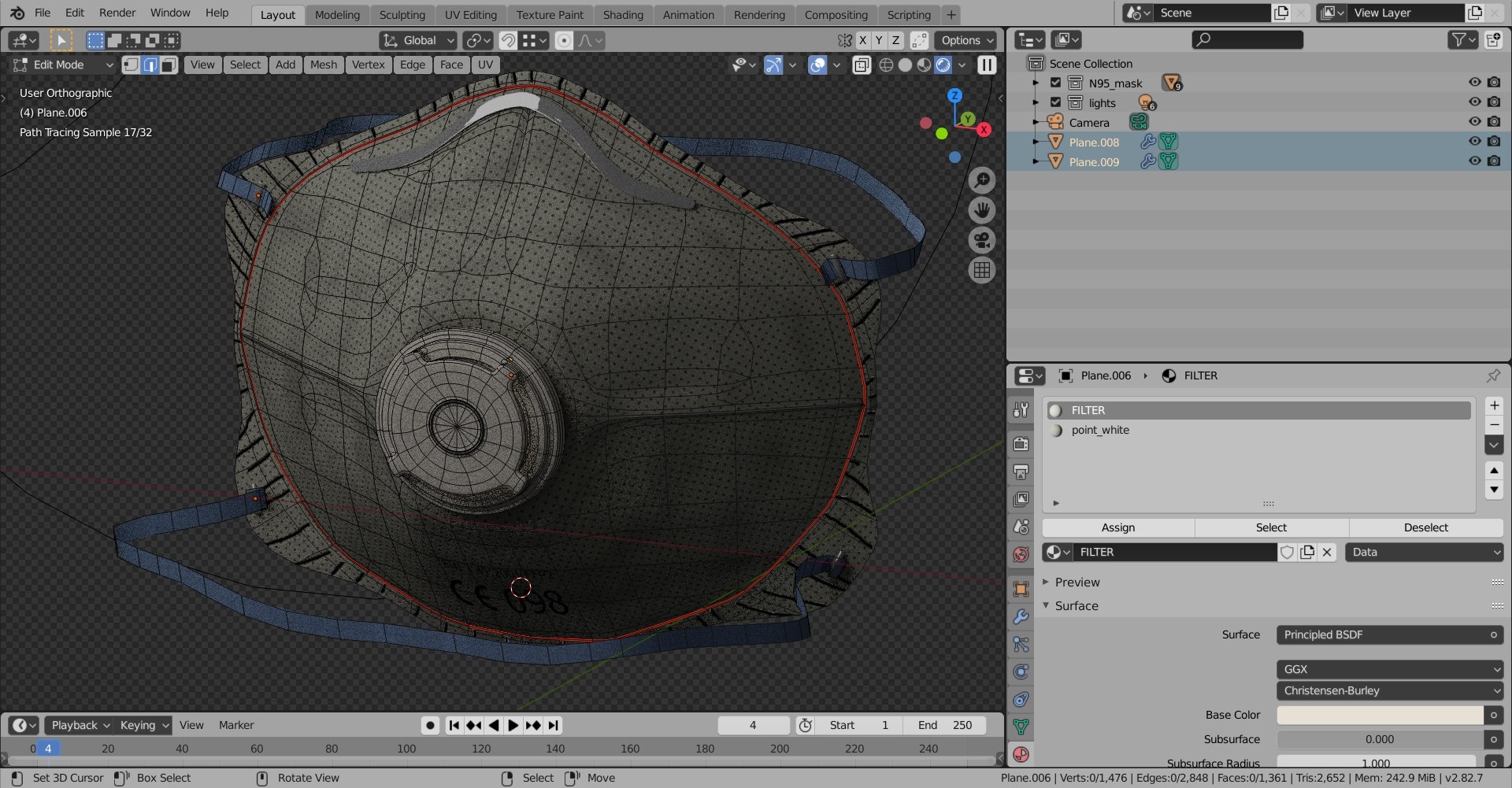 Ffp2 Mask Model - TurboSquid 1561297