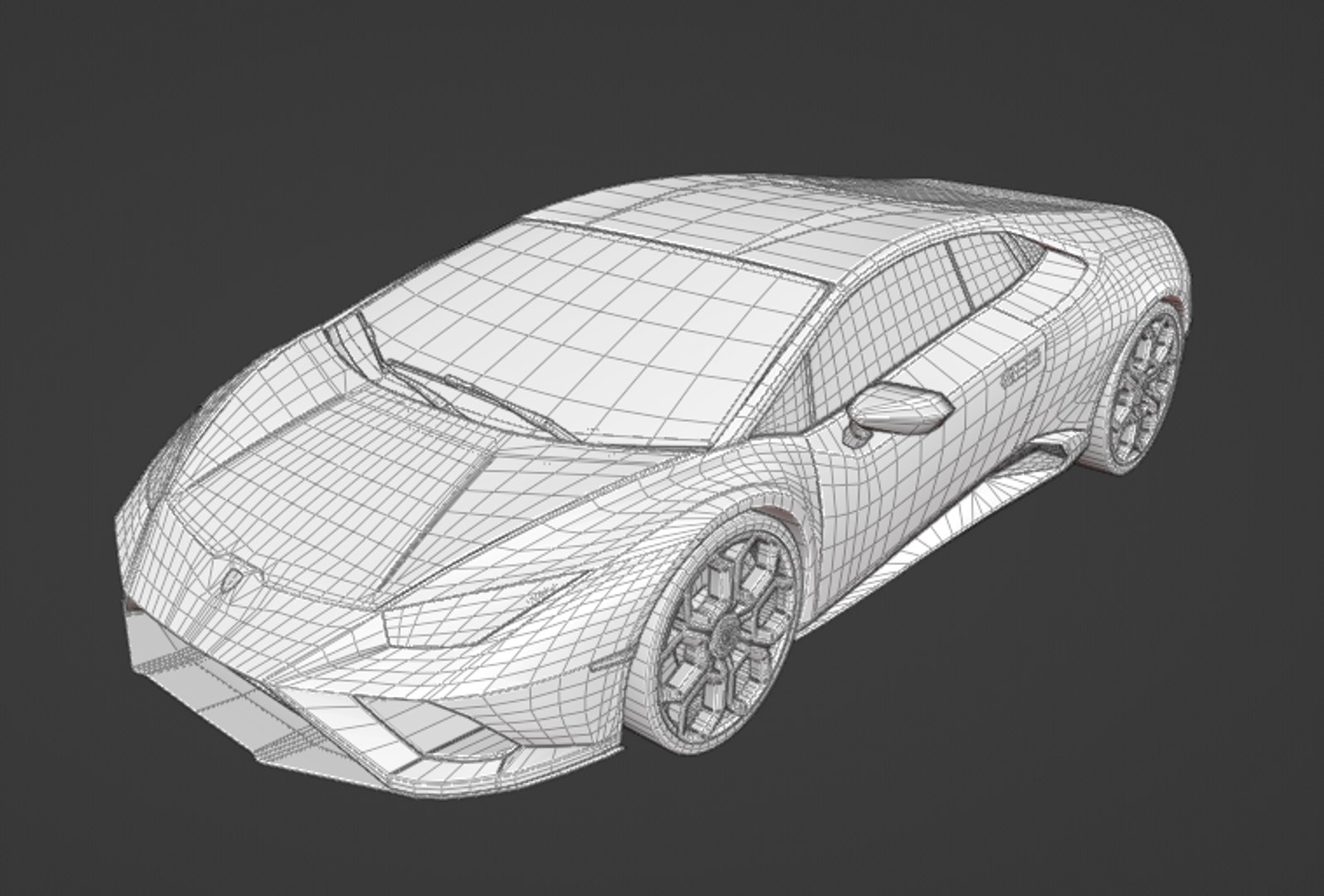3D Italian Supercar MIDDLE LINE FOR SUBDIV - TurboSquid 2023326