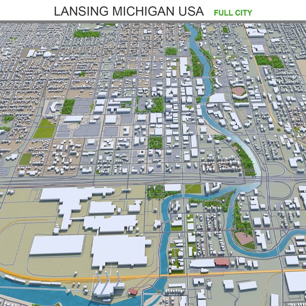 3D Michigan Models | TurboSquid