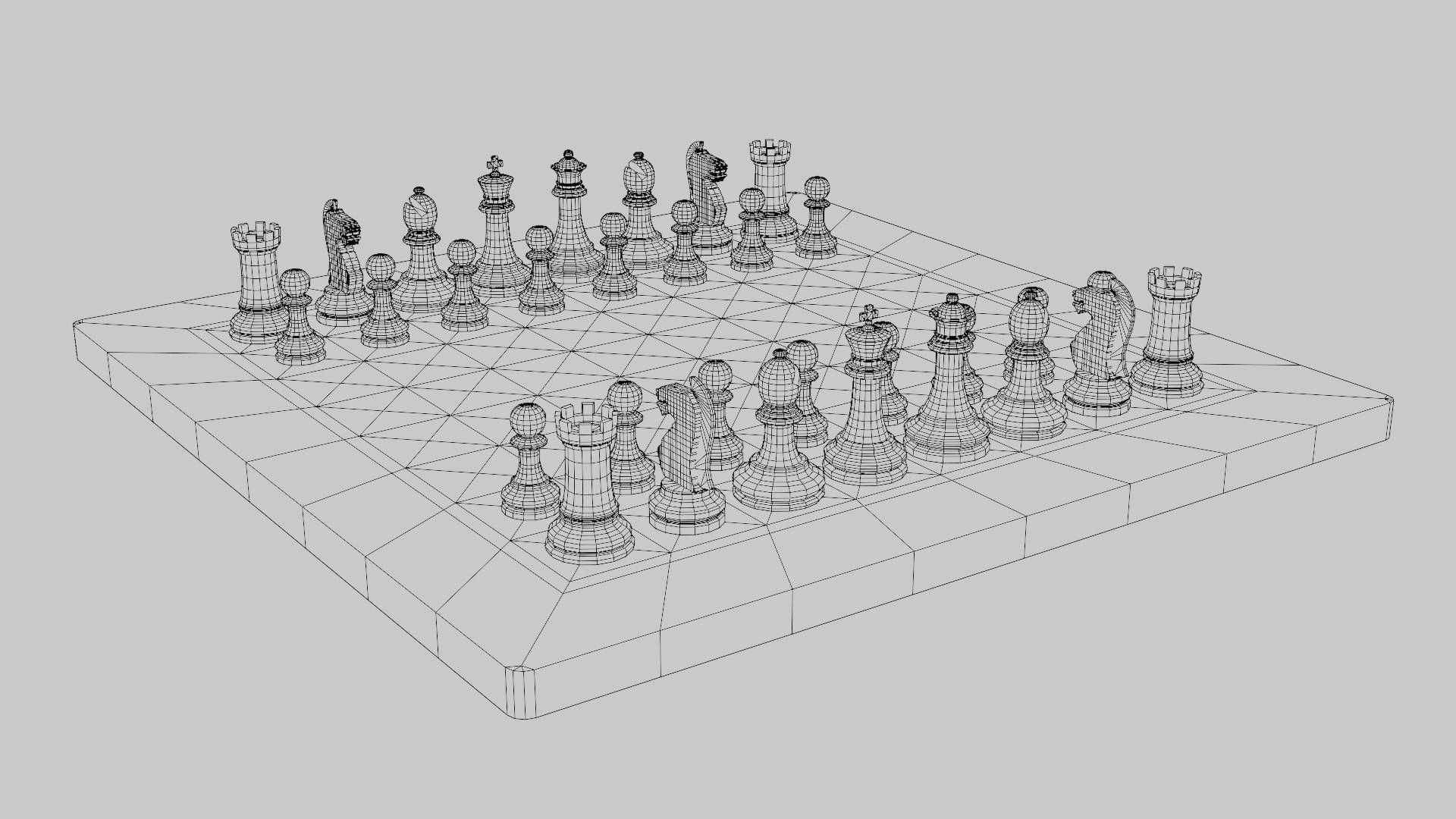 Chess 3D - TurboSquid 2333140