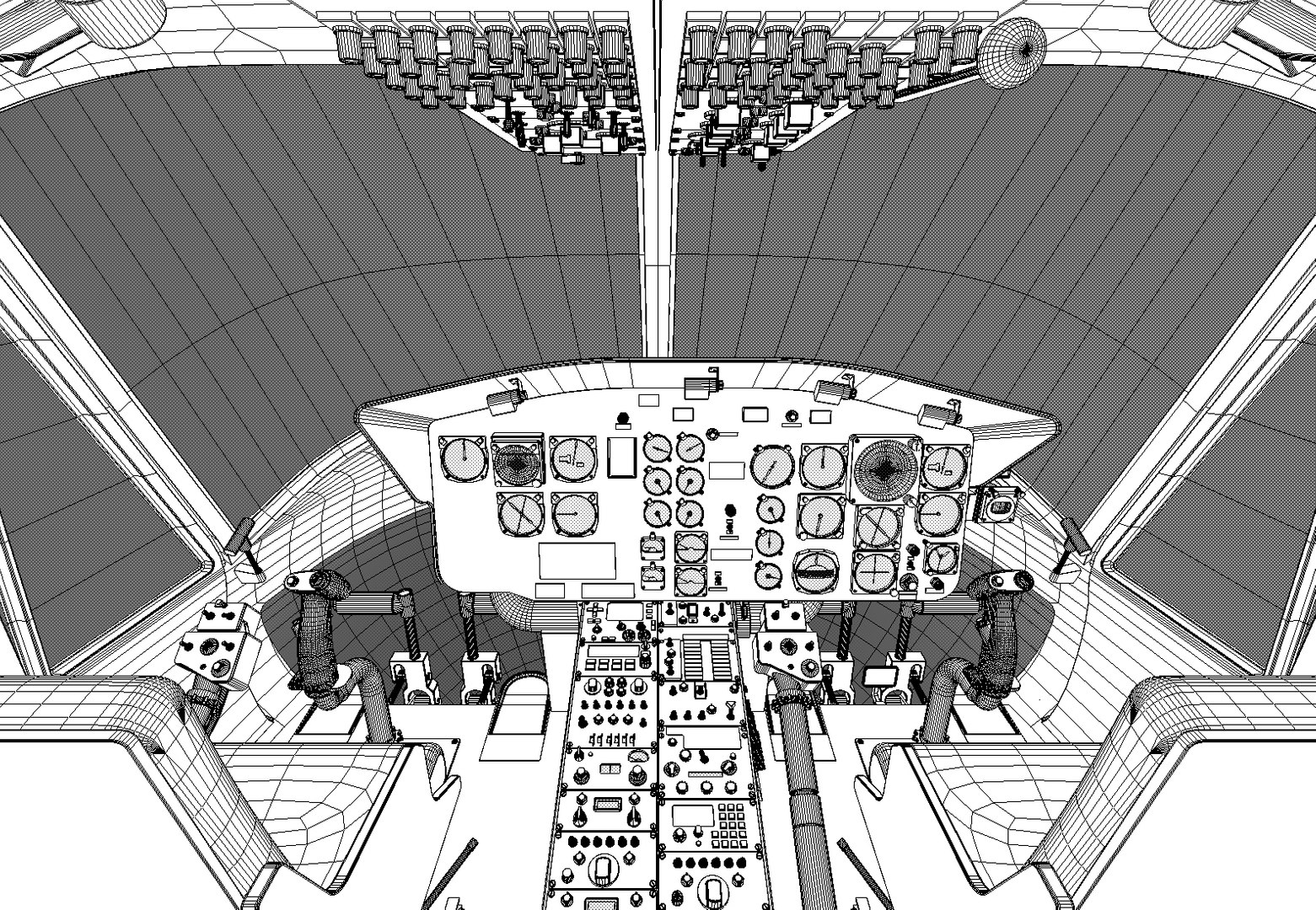 bell uh-1h helicopter cockpit max