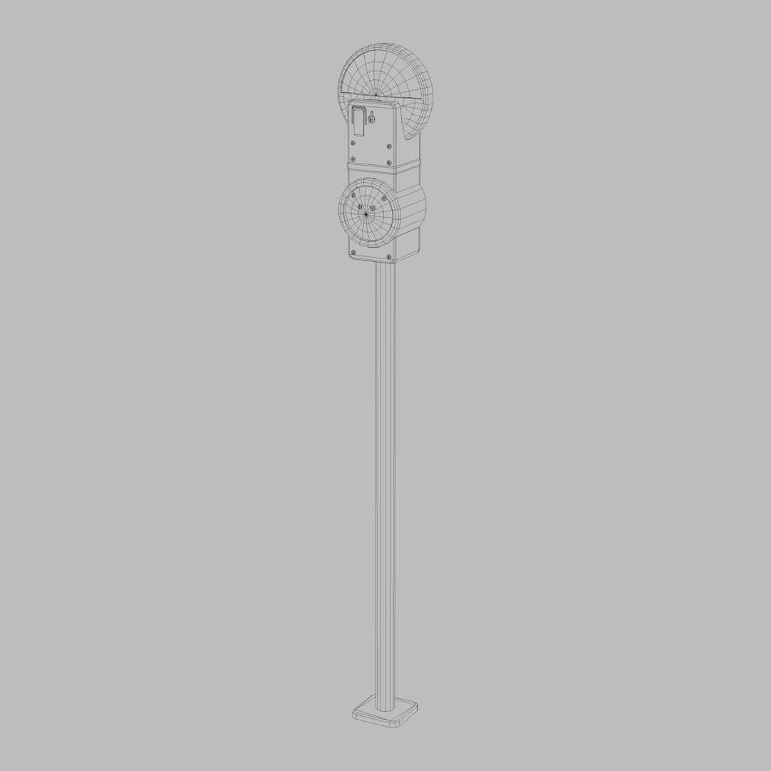 parking meter 3d model