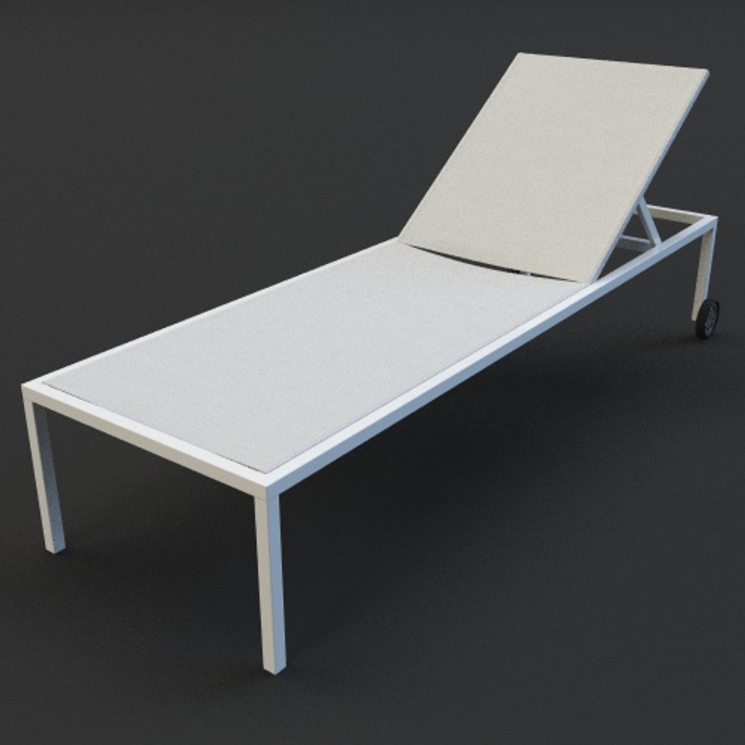 3ds Max Pool Chair