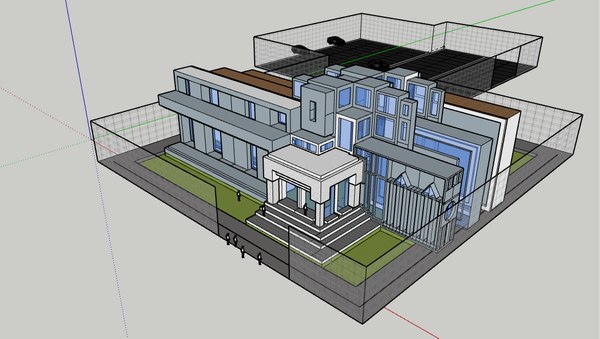 modelo 3d campus de la biblioteca pública - TurboSquid 1363722