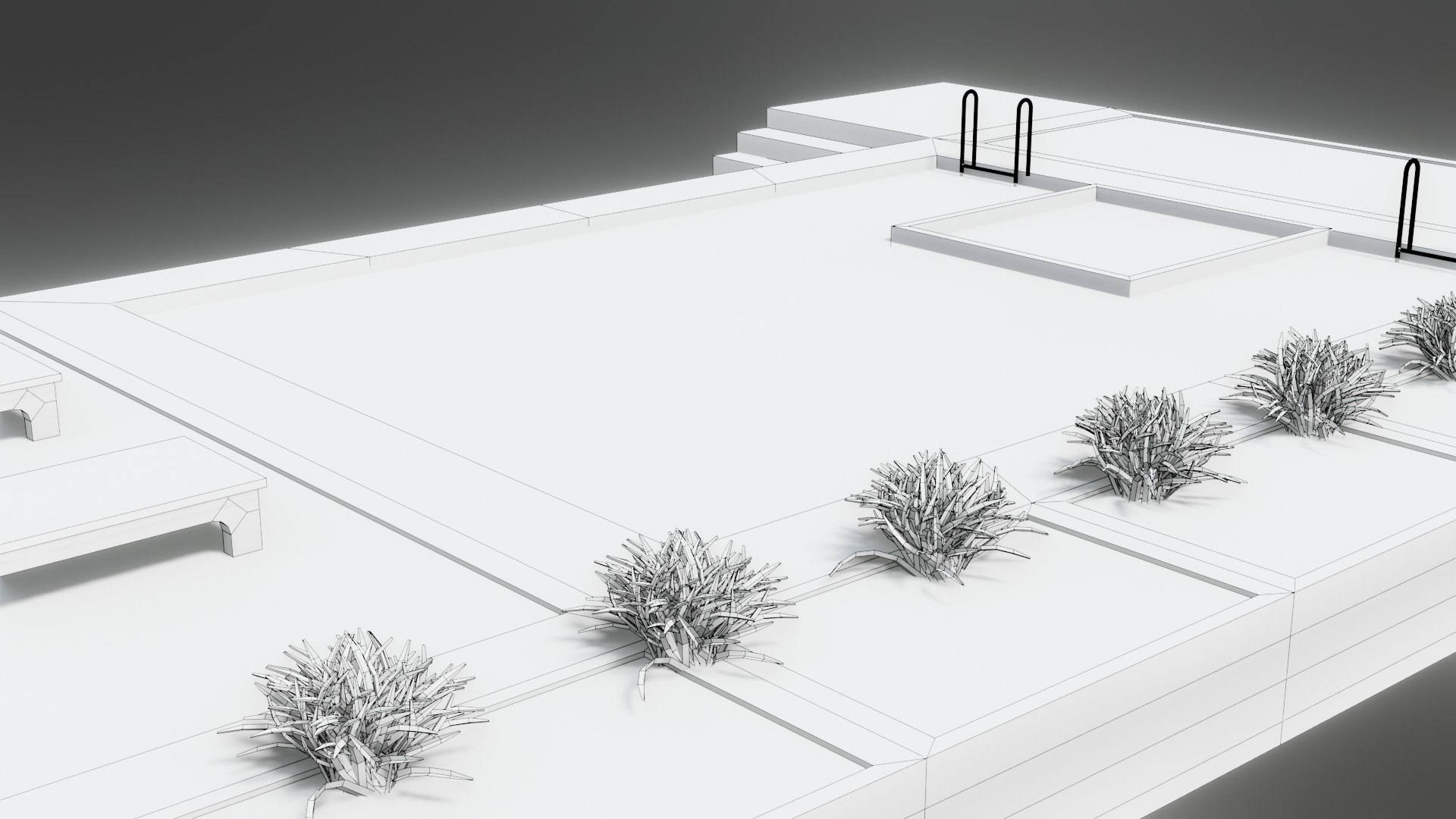 3D Swimming Pool - Low Poly - GameReady model - TurboSquid 1727112