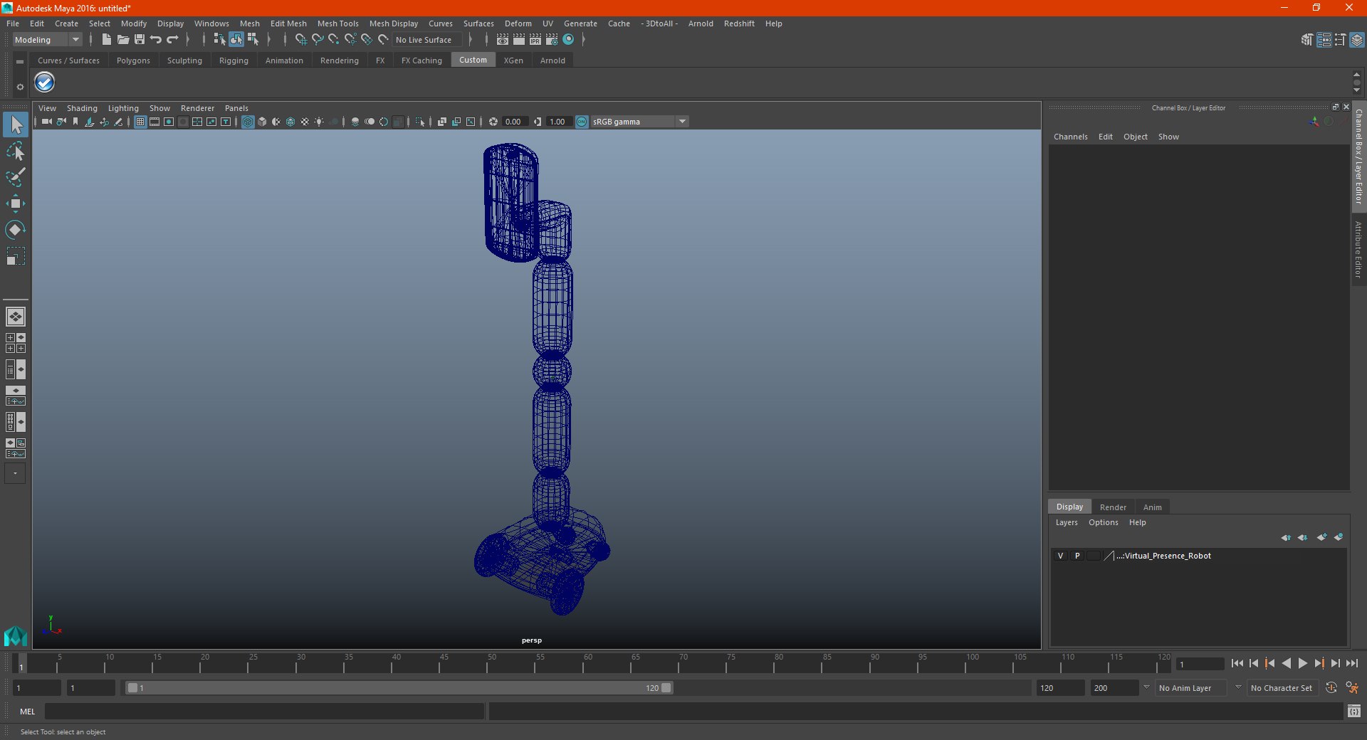 3D virtual presence robot model - TurboSquid 1591539