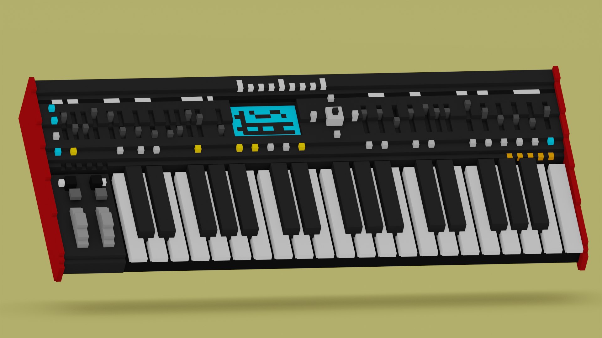 Voxel Synthesizer 3D Model - TurboSquid 1370699