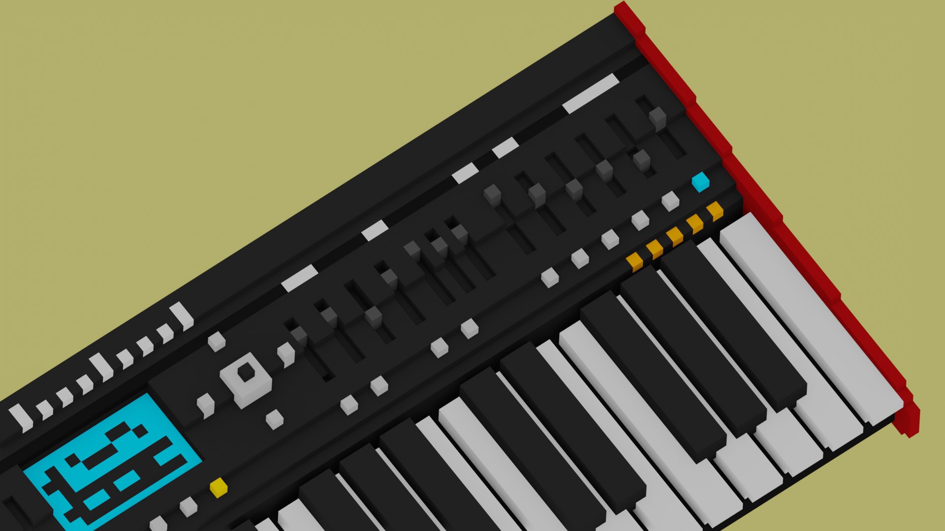 Voxel Synthesizer 3D Model - TurboSquid 1370699