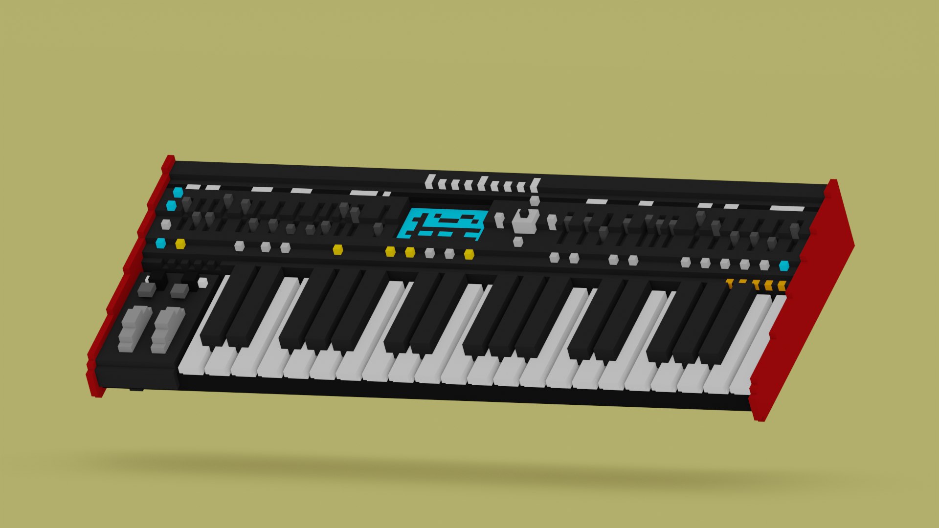 Voxel Synthesizer 3D Model - TurboSquid 1370699