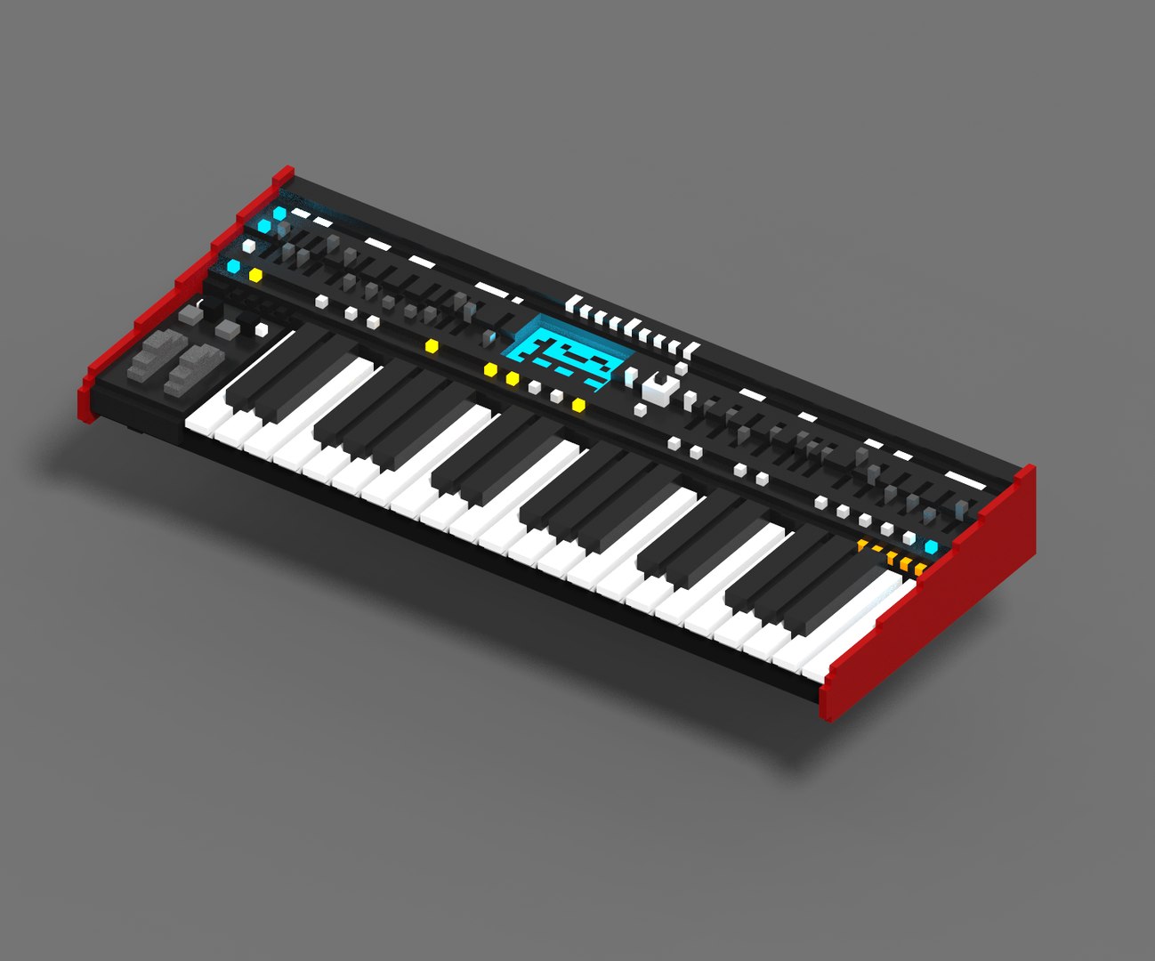 Voxel Synthesizer 3D Model - TurboSquid 1370699