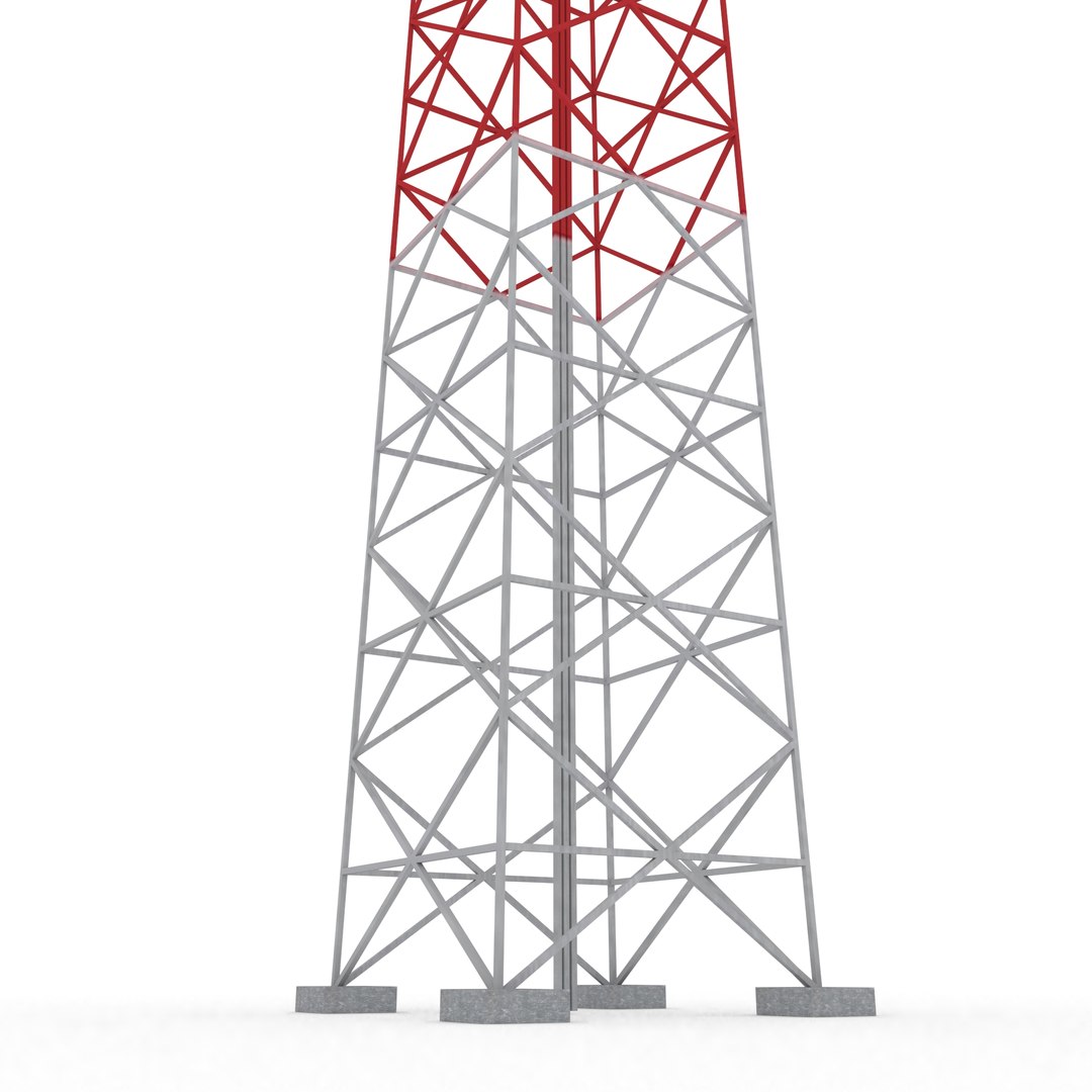 3D BTS Radio Tower - TurboSquid 1764114