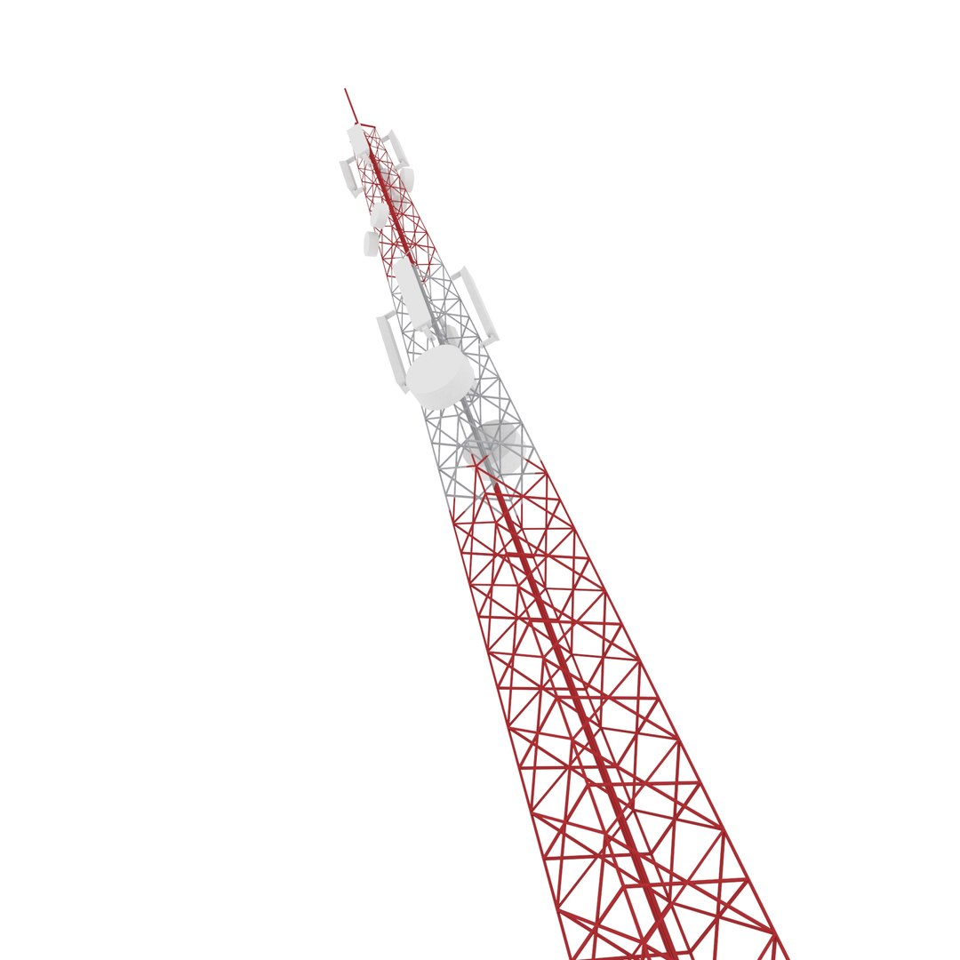 3D BTS Radio Tower - TurboSquid 1764114