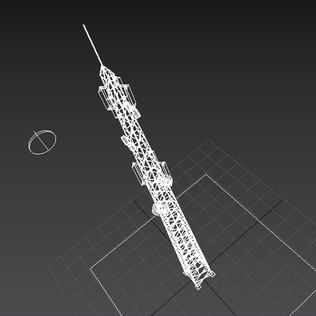 3D BTS Radio Tower - TurboSquid 1764114