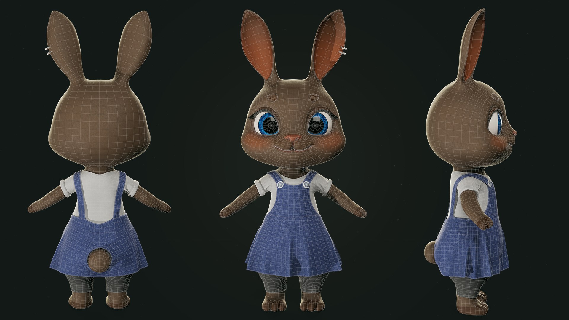 3D Model Bunny Jessica - TurboSquid 2241058