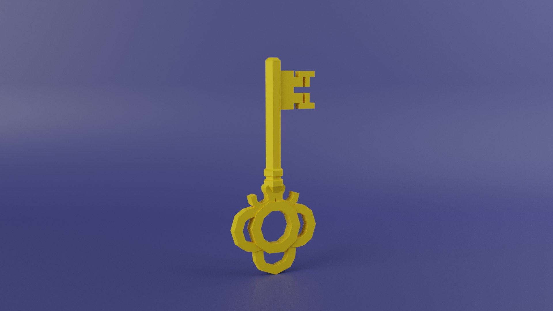 3D Model Gold Key - TurboSquid 1991802