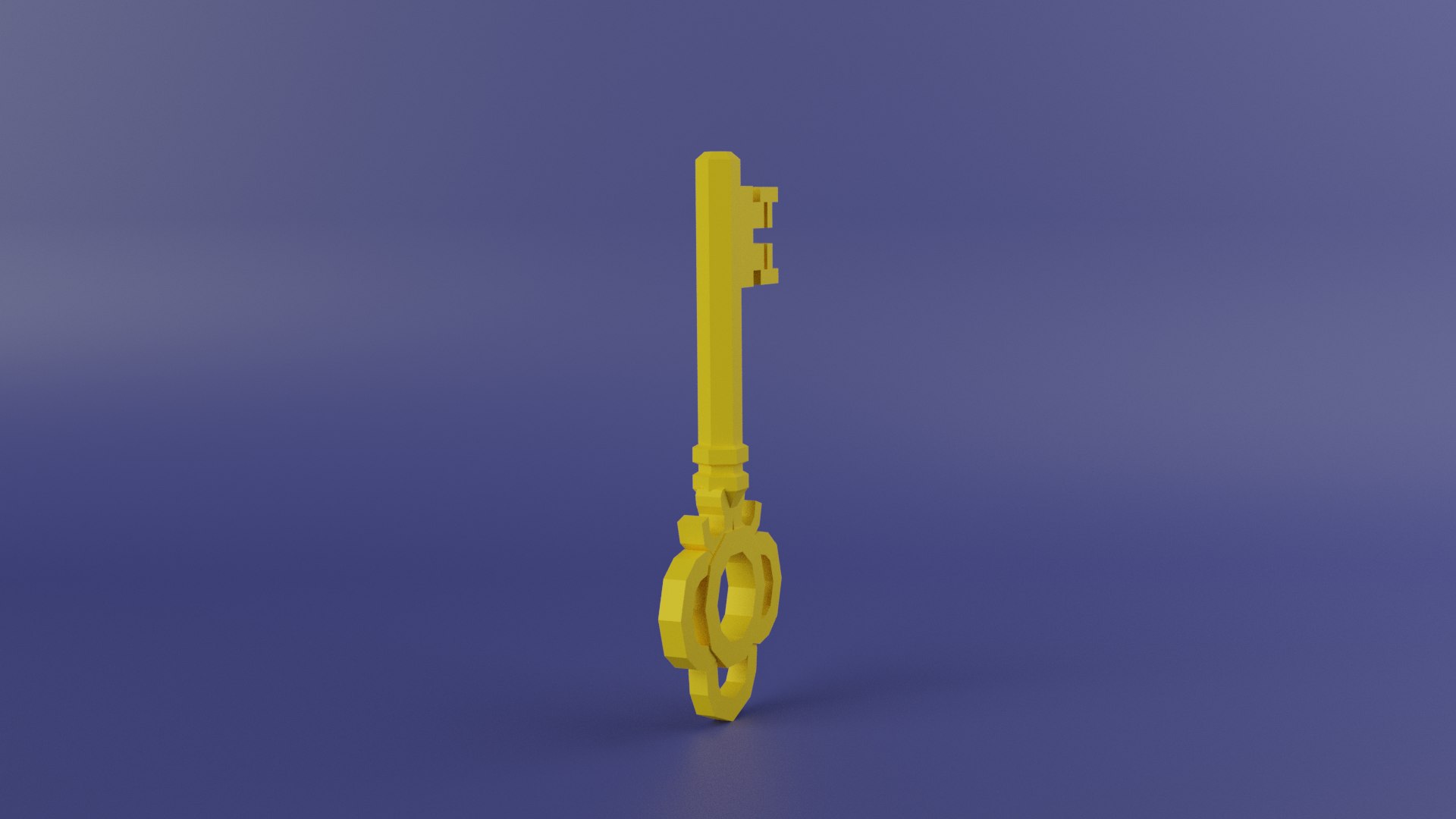 3D Model Gold Key - TurboSquid 1991802