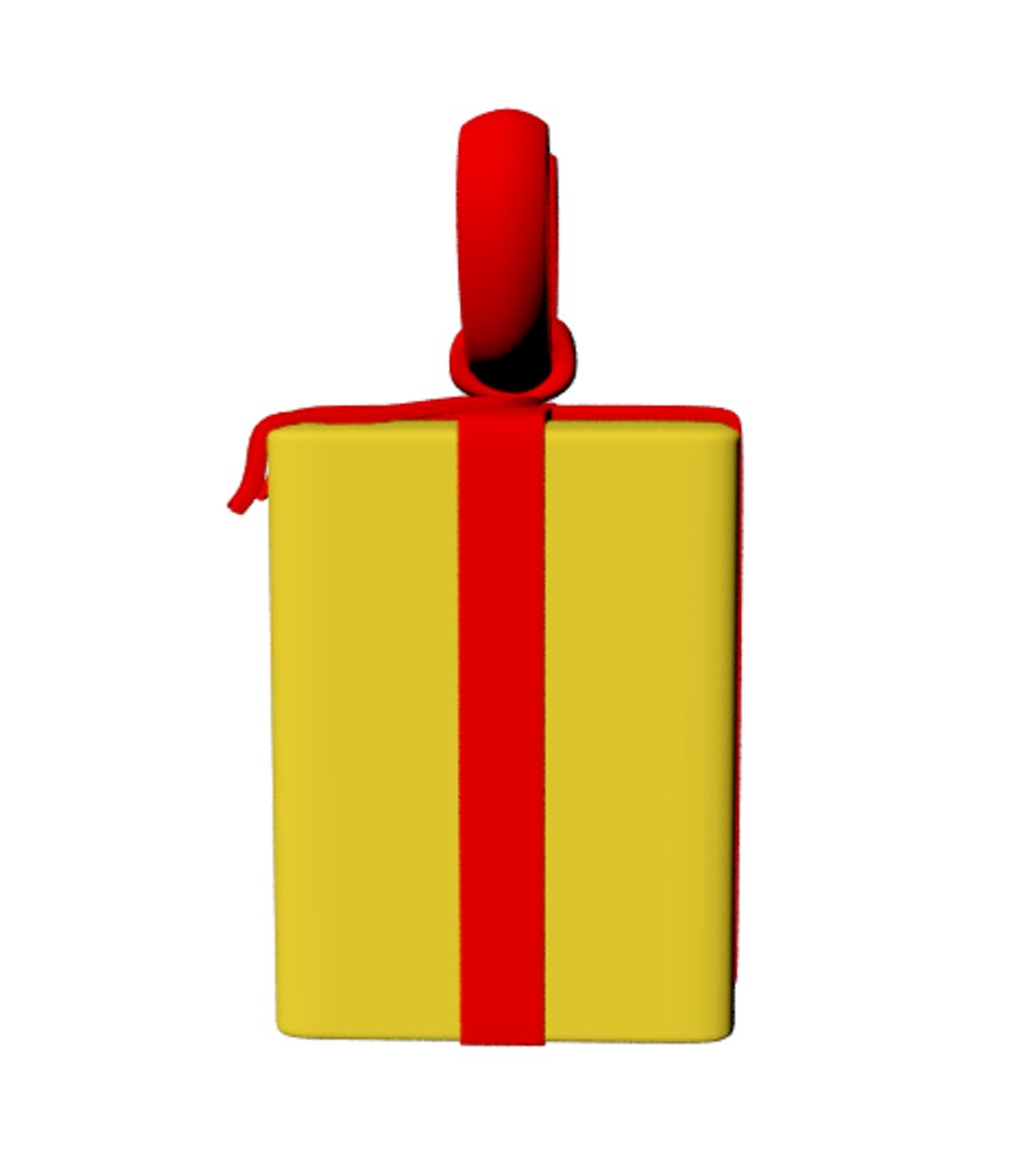 3D Gift Cartoon Model - TurboSquid 1505697