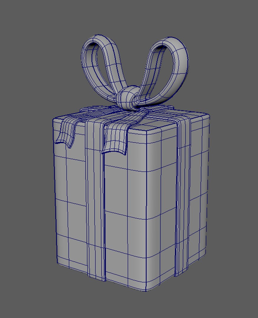 3D Gift Cartoon Model - TurboSquid 1505697