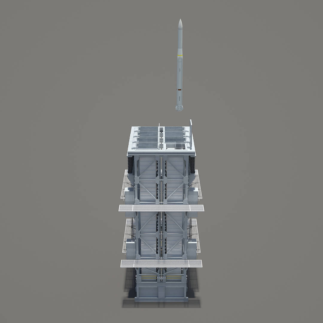 3D Rim-162 Essm Missile Mark-41 - TurboSquid 1214283