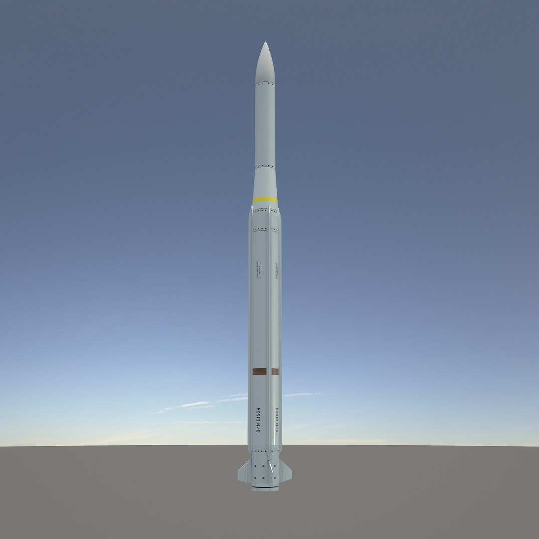 3D rim-162 essm missile mark-41 - TurboSquid 1214283
