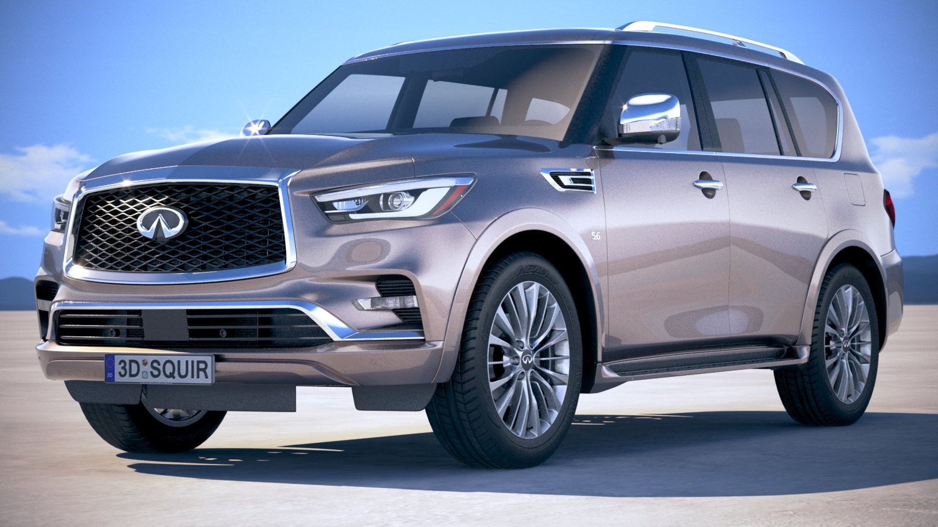 3D Infinity Qx80 Qx Model - TurboSquid 1237370