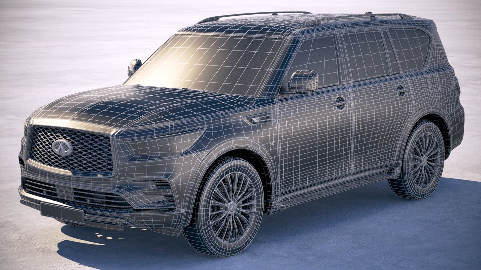 3D infinity qx80 qx model - TurboSquid 1237370