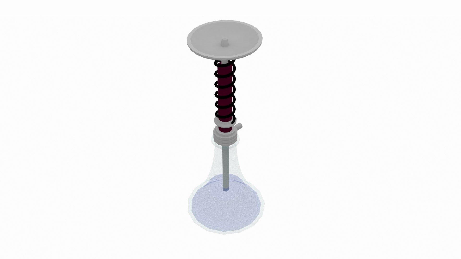Shisha Shock-absorber Style 3D Model - TurboSquid 1728952