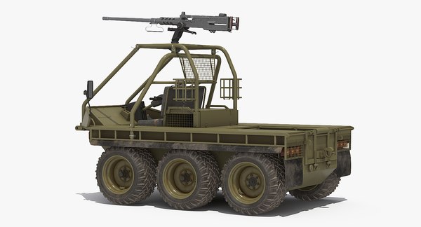 Armia ATMP 6x6 z karabinem maszynowym Model 3D - TurboSquid 1301012