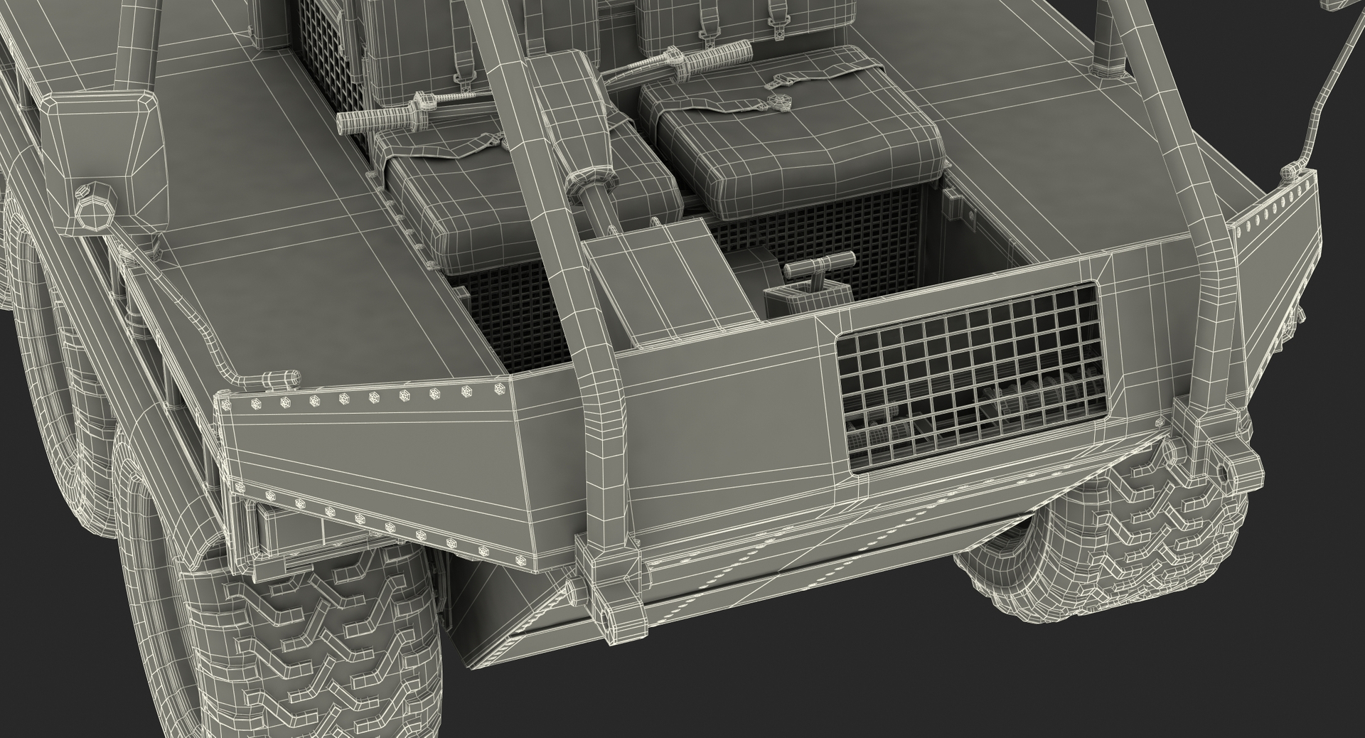 3D army atmp 6x6 machine gun - TurboSquid 1301012