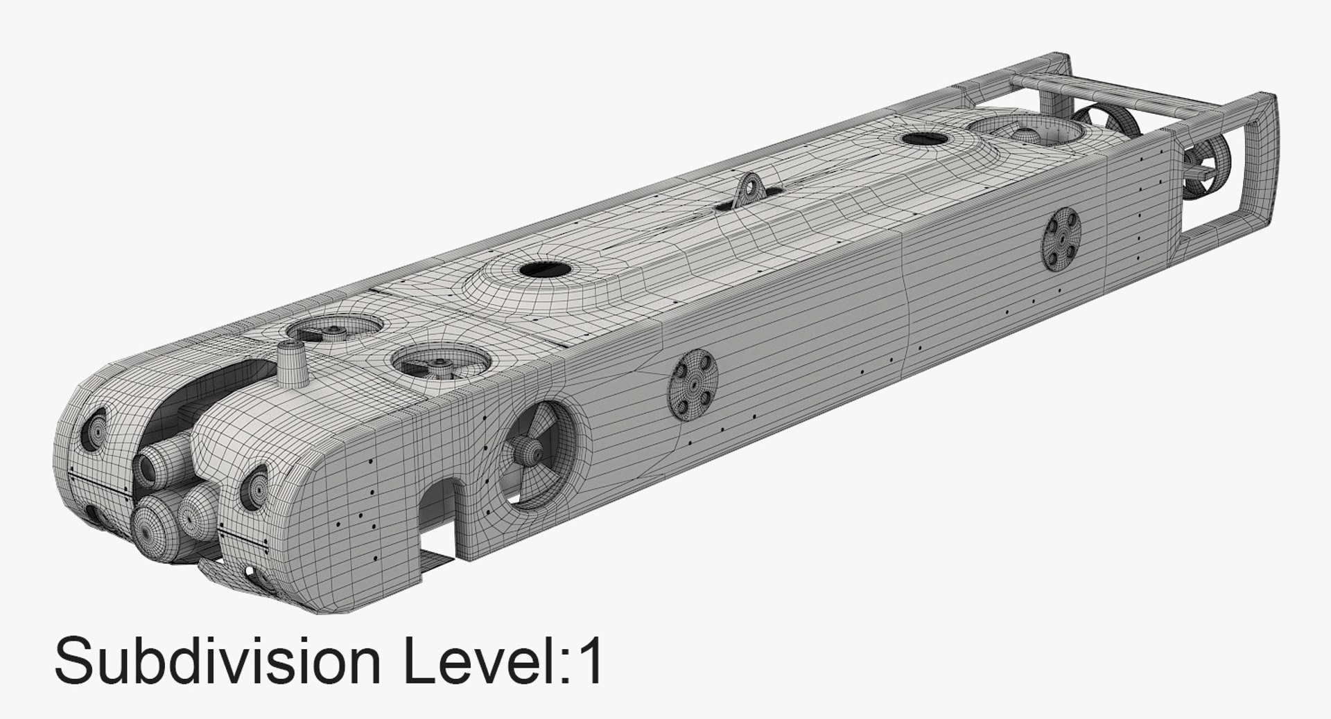 Rov Saab Seaeye Sabertooth 3D Model - TurboSquid 1429982