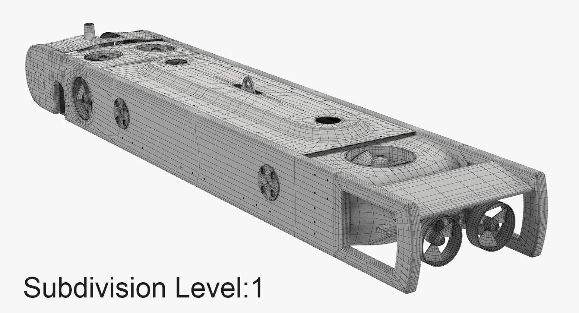 Rov Saab Seaeye Sabertooth 3D Model - TurboSquid 1429982