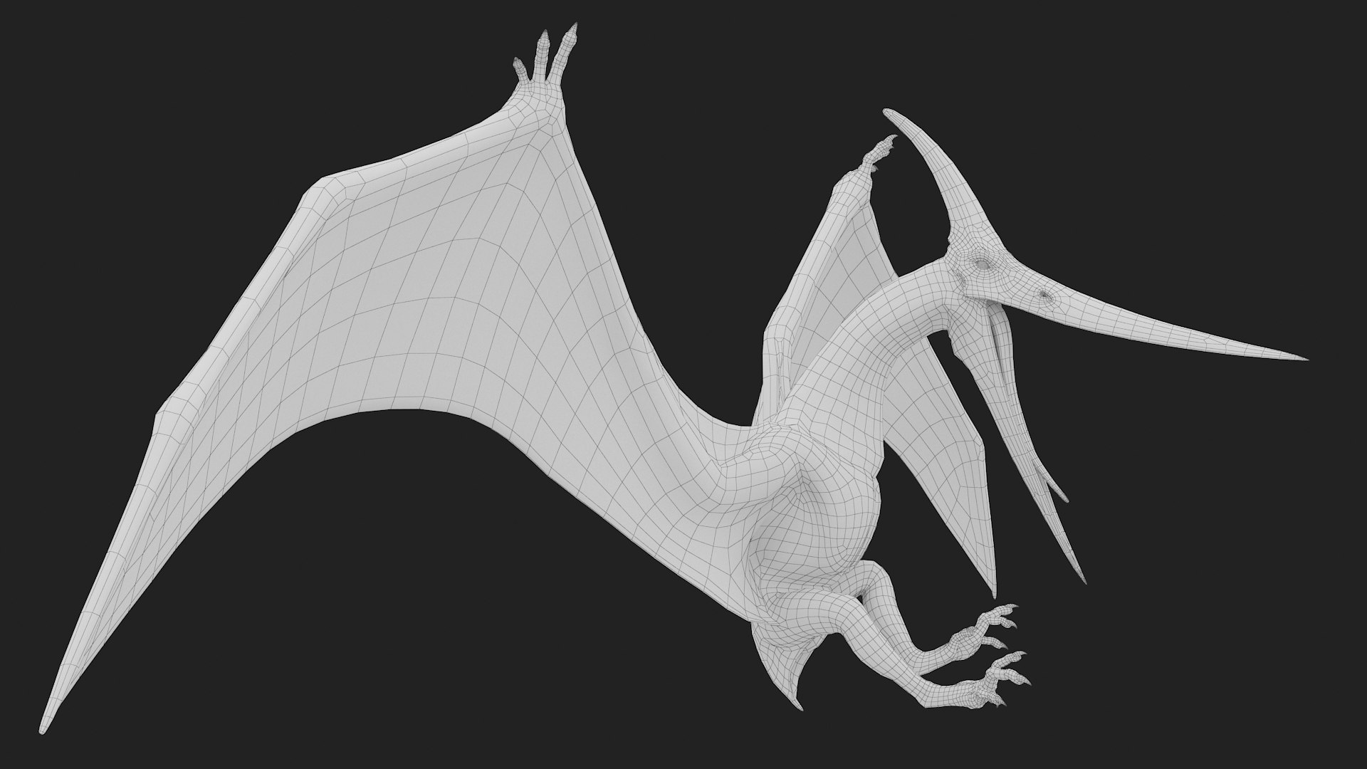 Pteranodon Rig Animation Model - TurboSquid 1453953