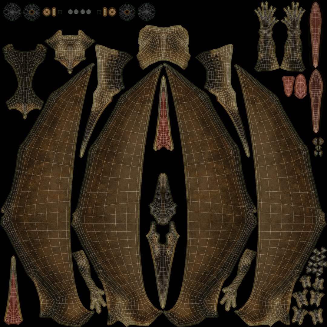 Pteranodon Rig Animation Model - TurboSquid 1453953