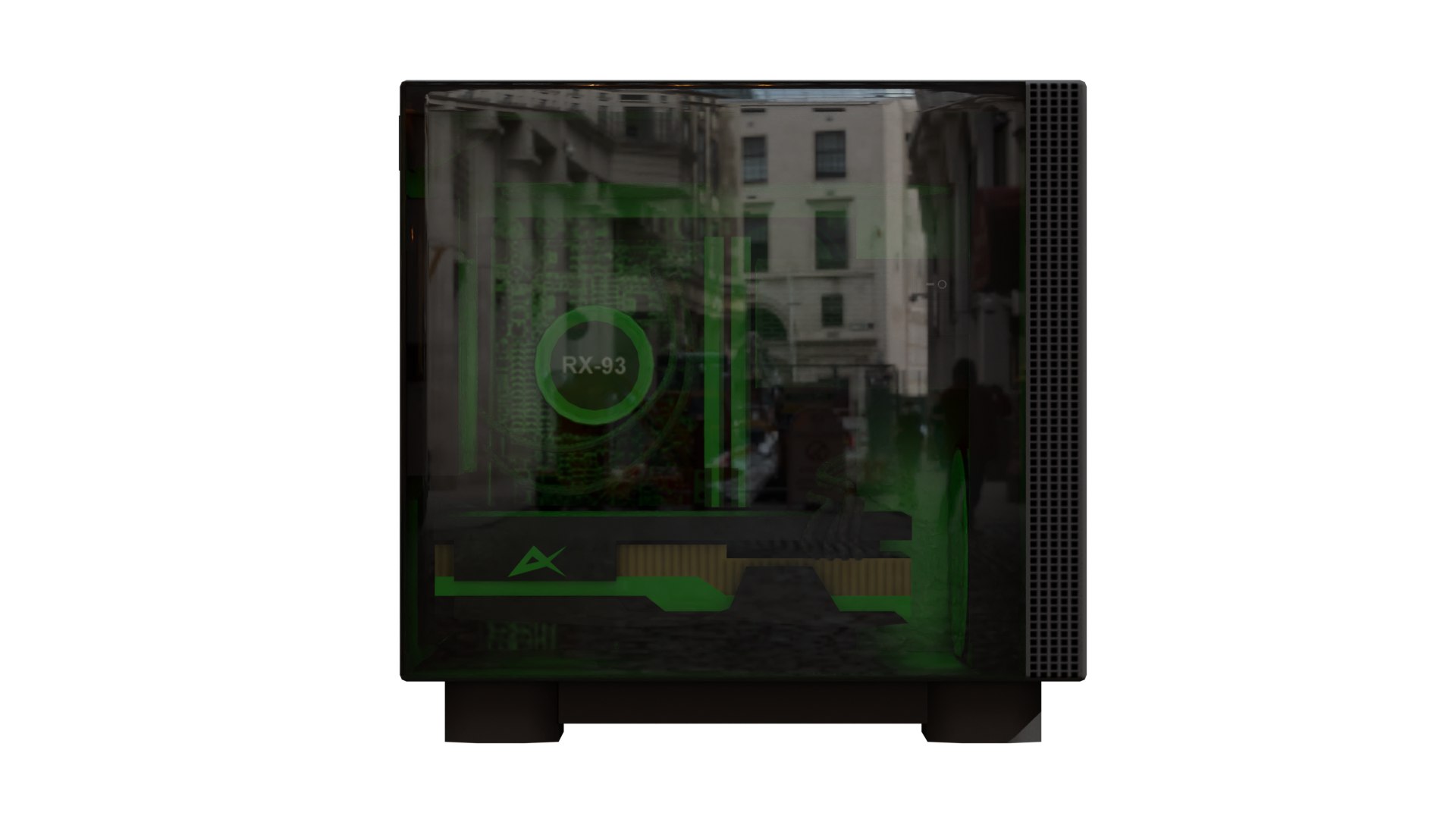 Game Mini ITX Gaming Chassis Model - TurboSquid 2252974