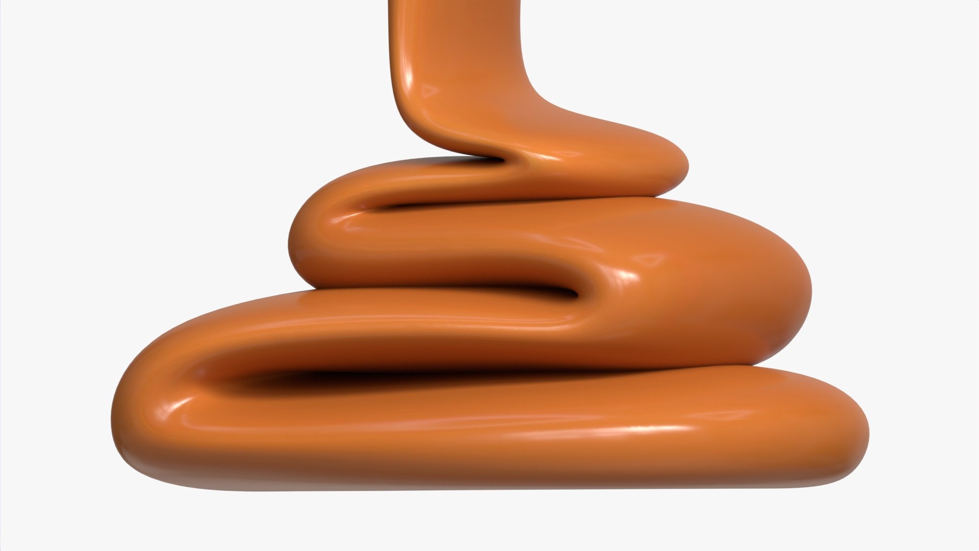 3D Model Melted Creme Caramel 03 - TurboSquid 2029996