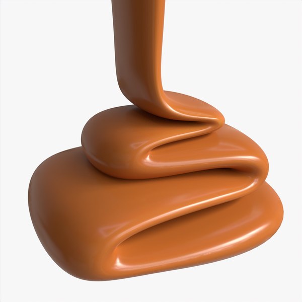 modelo 3d Crema De Caramelo Derretido 03 - TurboSquid 2029996
