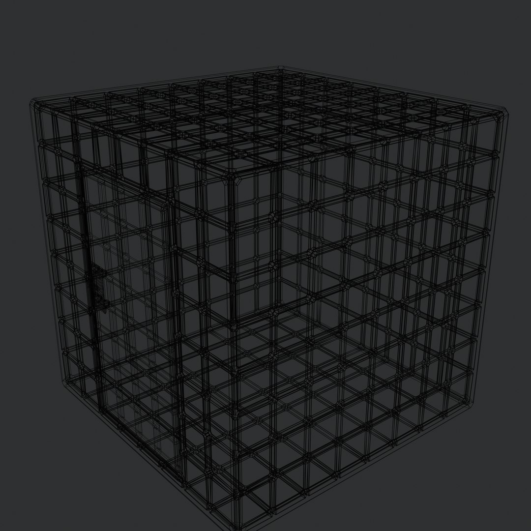 Dark Cage 3D Model - TurboSquid 1573797