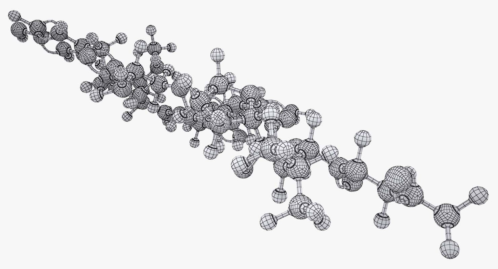 3D Model Oxytocin Molecule - TurboSquid 1159888