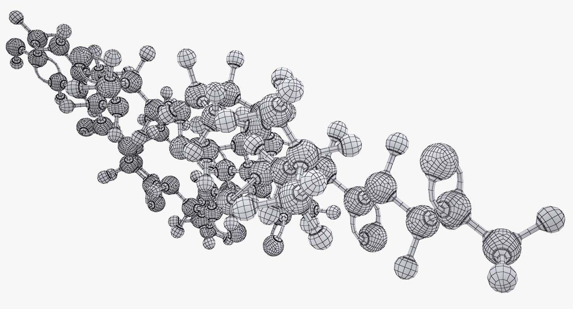 3D Model Oxytocin Molecule - TurboSquid 1159888