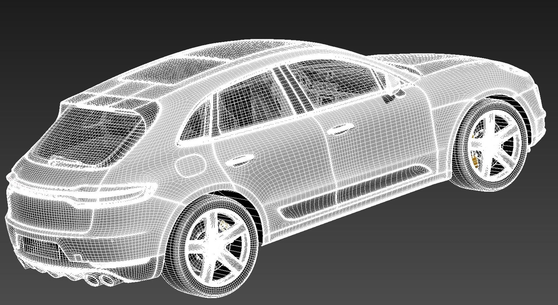 Porsche macan 2020 3D model - TurboSquid 1385654