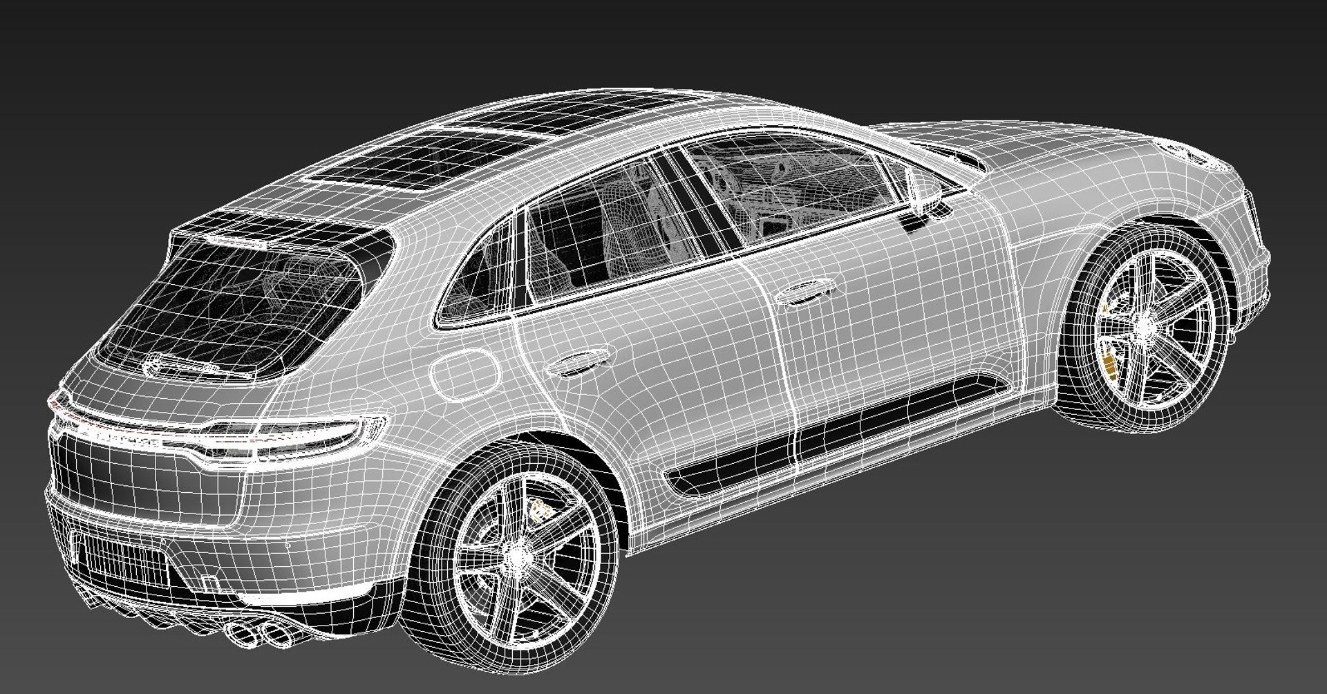 Porsche macan 2020 3D model - TurboSquid 1385654