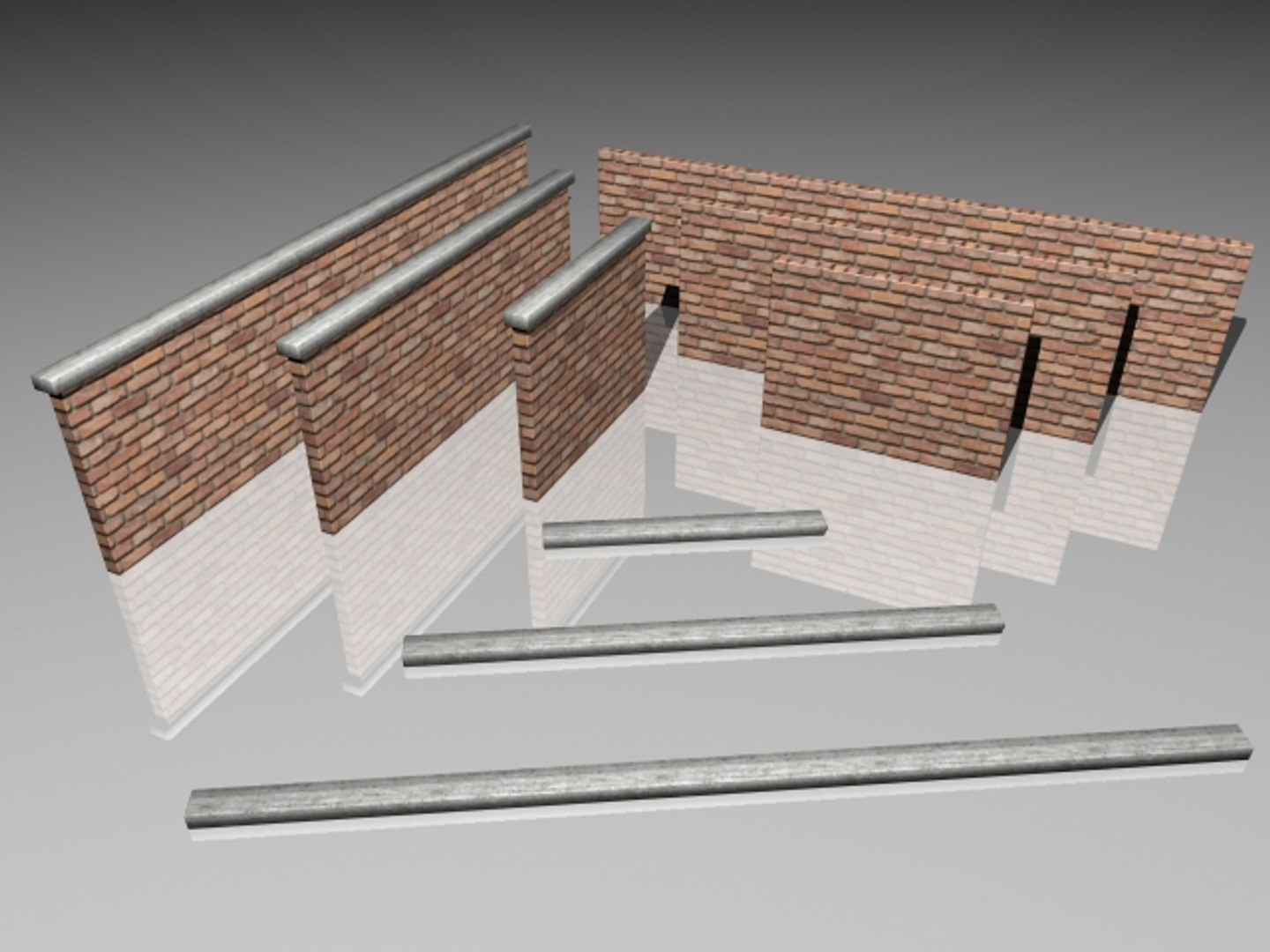 Pack Brick Walls Modular Max Free