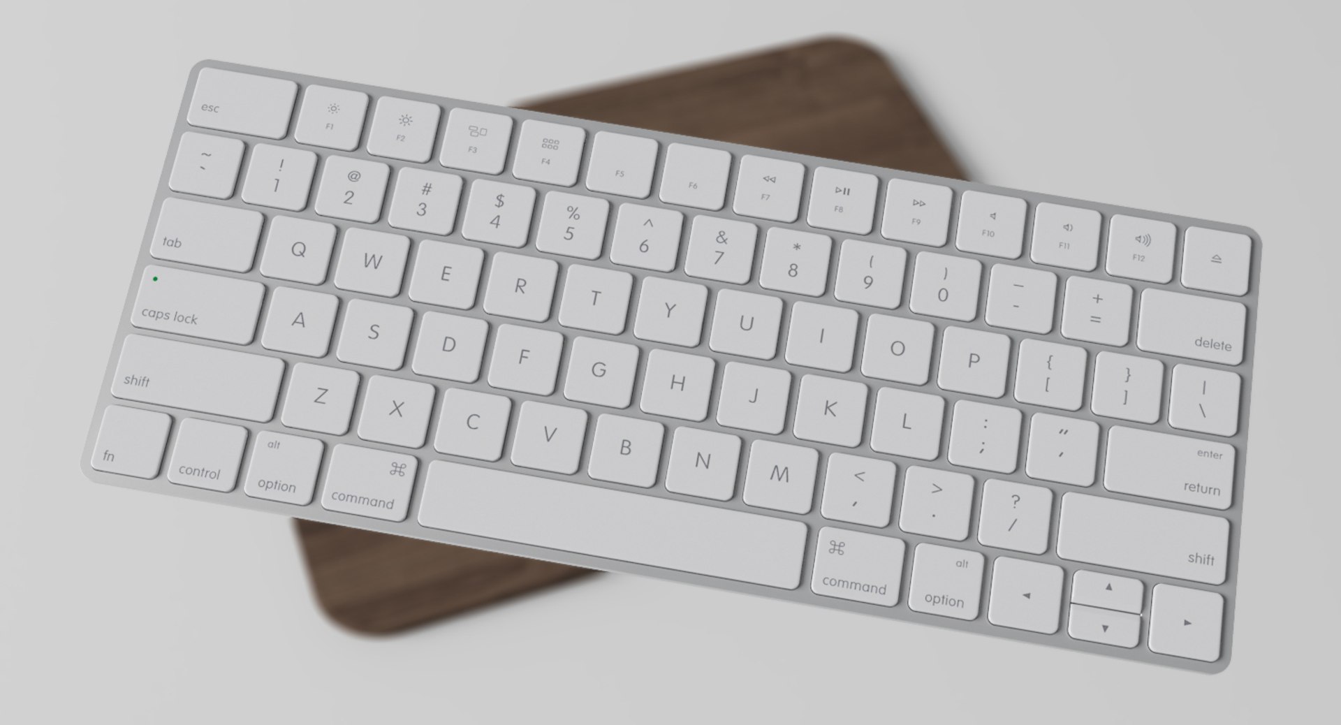 2015 Peripheral Apple Keyboard 3d Model